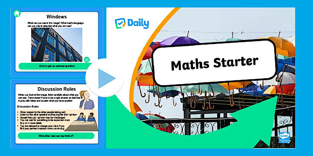 👉 Maths Oracy PowerPoint | Twinkl Daily: 10-Minute Toolkit