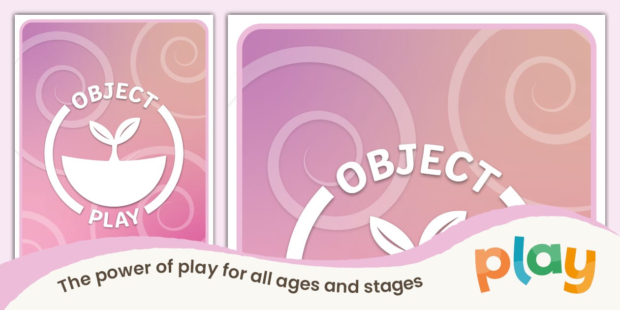 Object Play Icon Display Poster - Twinkl