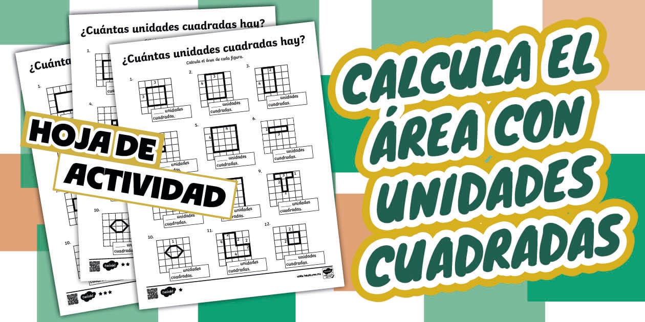 Actividad para calcular el área de figuras geométricas