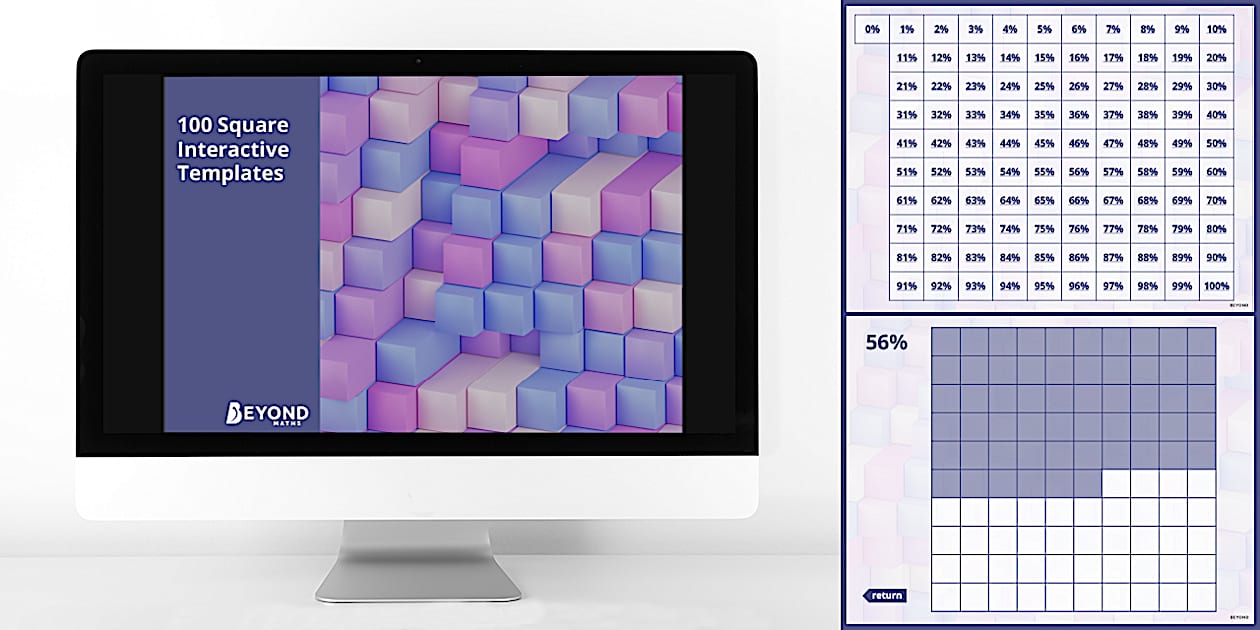 👉 Interactive Hundred Square (teacher made) - Twinkl
