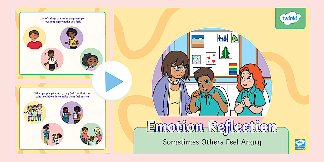 Emotion Reflection - Sometimes Others get Angry - Twinkl