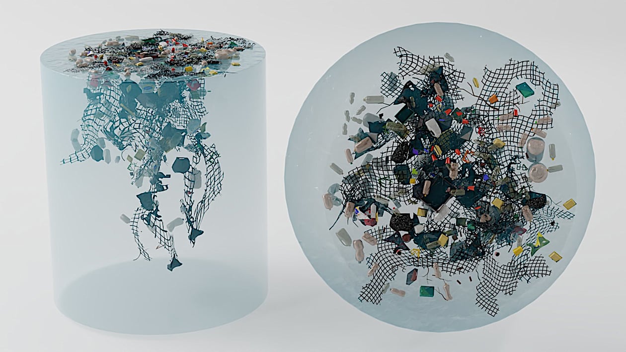 3D Model: Science - Great Pacific Garbage Patch - Twinkl