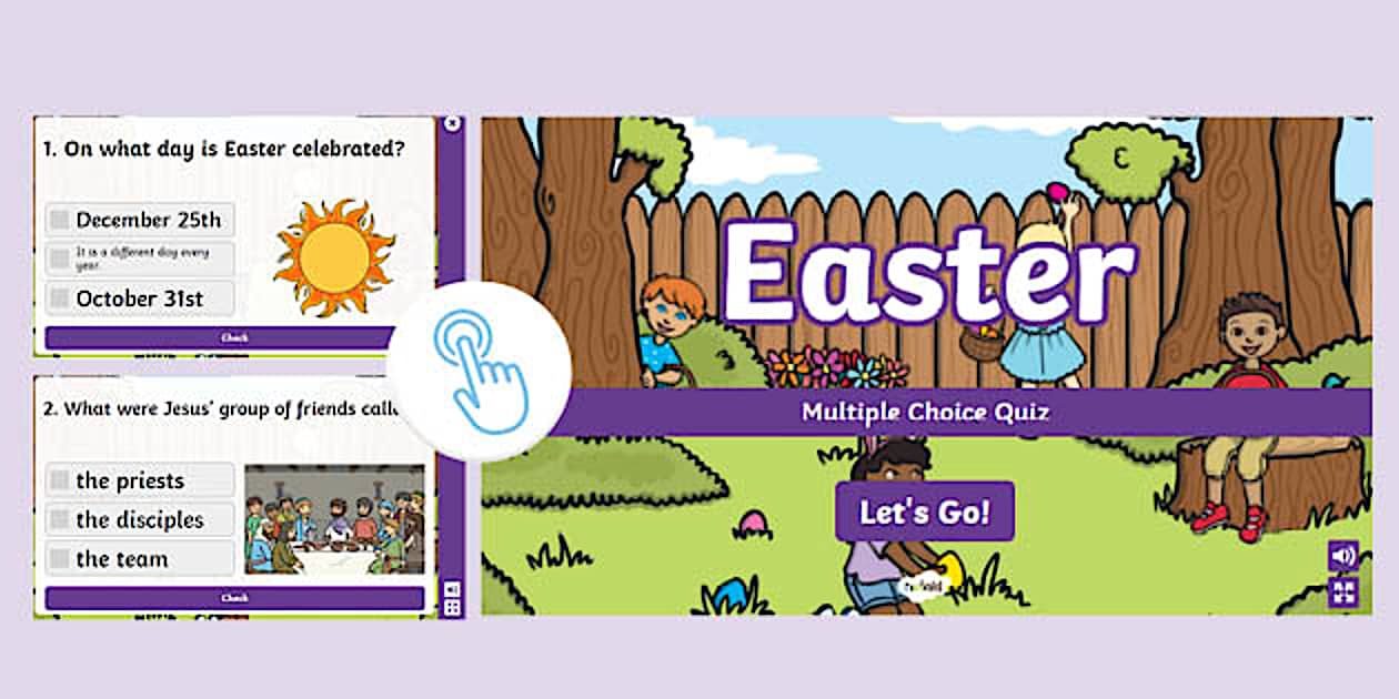 Multiple Choice KS1 Easter Quiz | Twinkl Go! - Twinkl