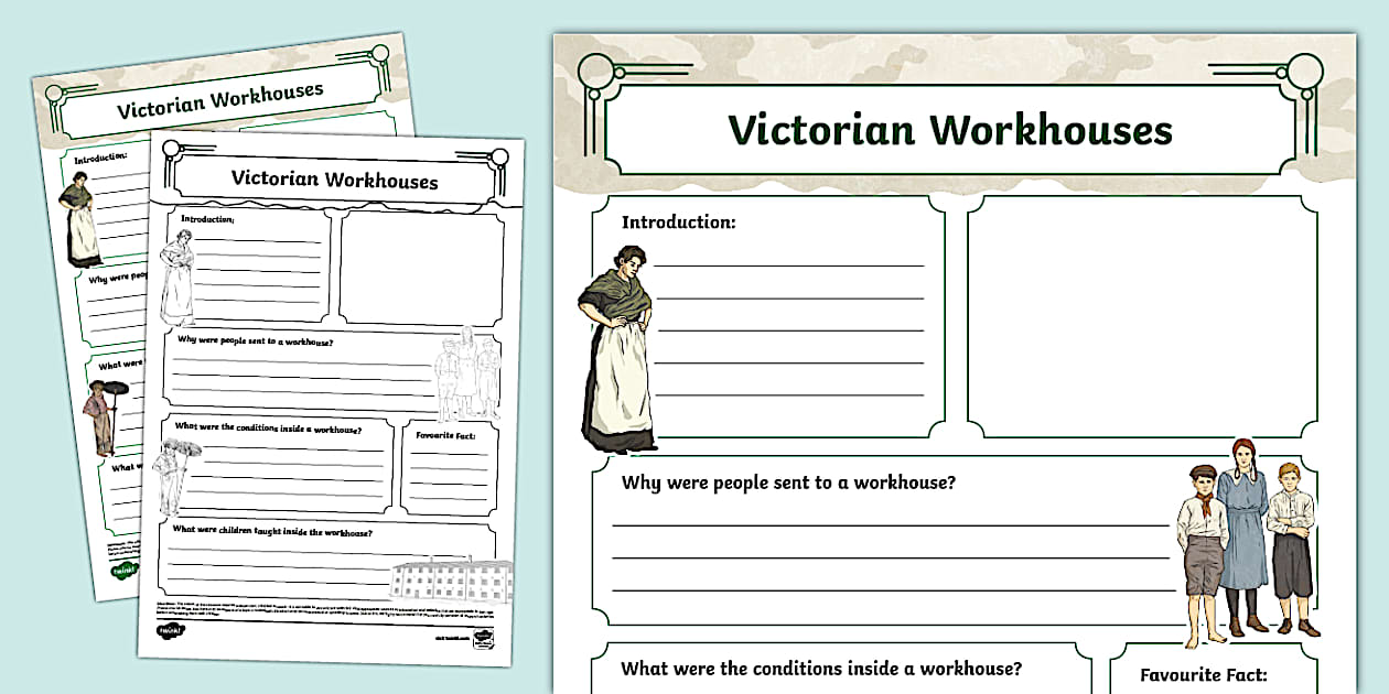 Victorian Workhouses Non-Chronological Report (teacher made)