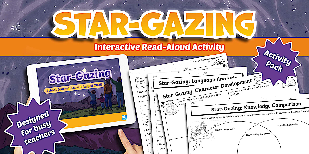 Star-Gazing: An Interactive Read-Aloud Activity Pack