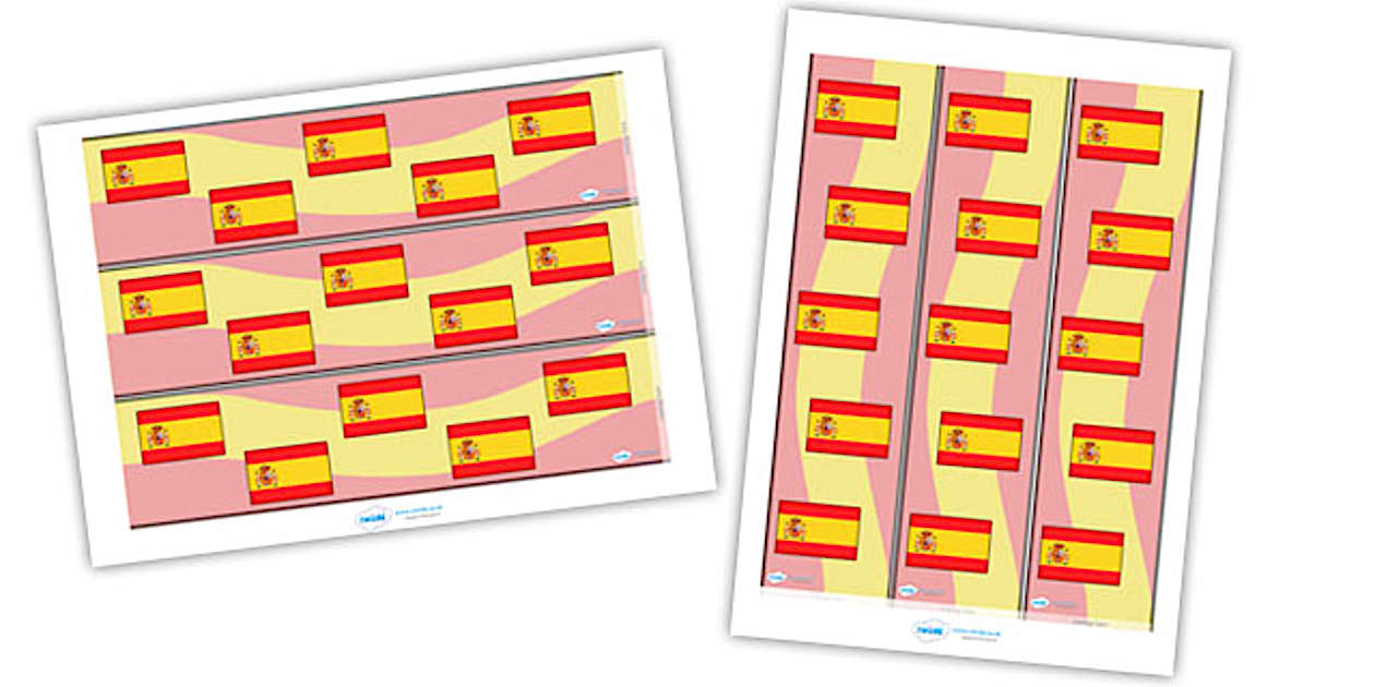 Spanish Display Borders (teacher made) - Twinkl