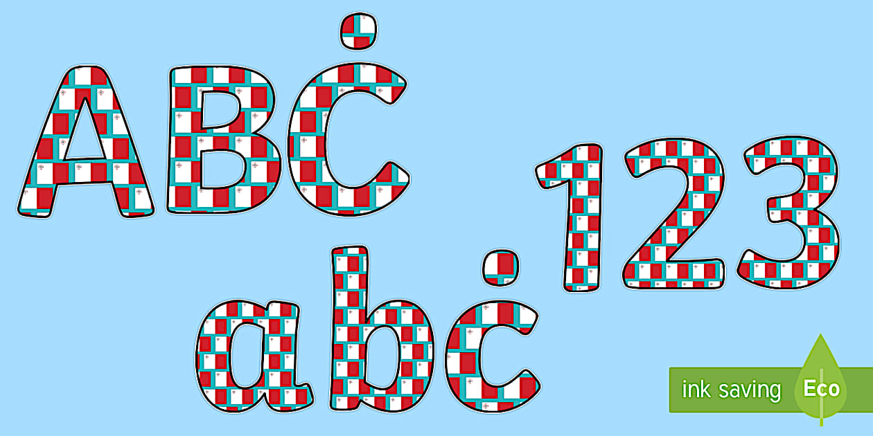 👉 Maltese Display Lettering (Hecho por educadores)