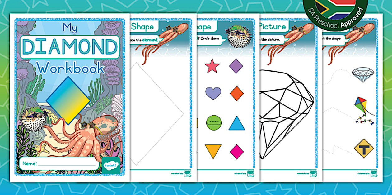 Preschool Numeracy: My Diamond Workbook (teacher made)