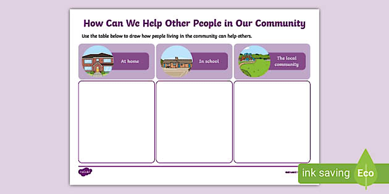 People Who Help Us Drawing Activity Sheet | Aistear - Twinkl