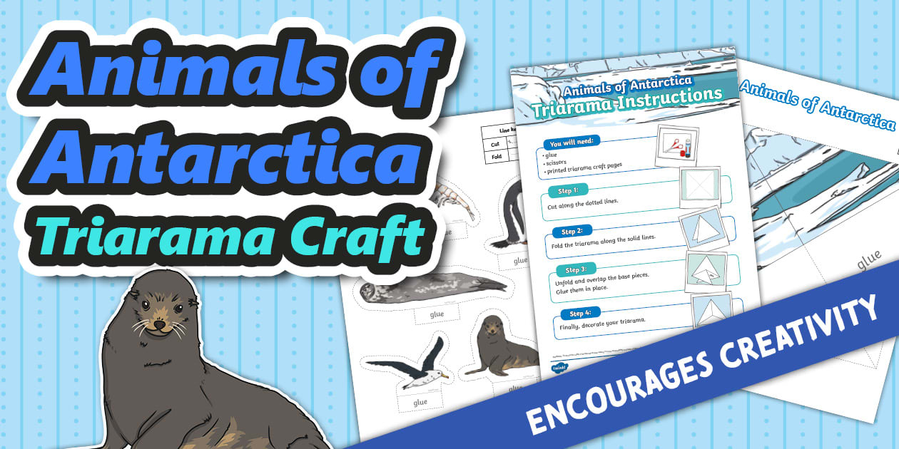 Animals of Antarctica Triarama Craft