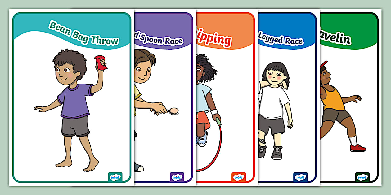 Sports Day Event Photo Display Posters