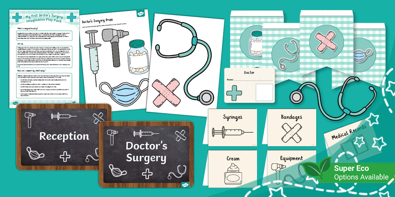 Doctor's Surgery Imaginative Play Pack | My First Toys