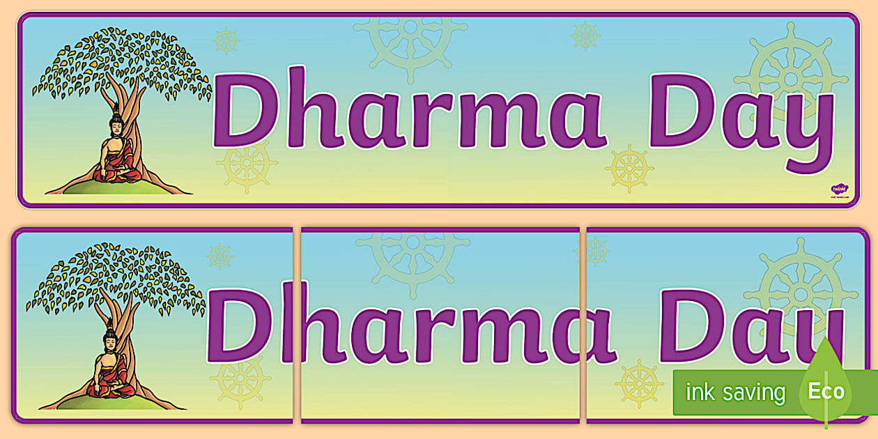 Dharma Day Display Banner (teacher made) - Twinkl