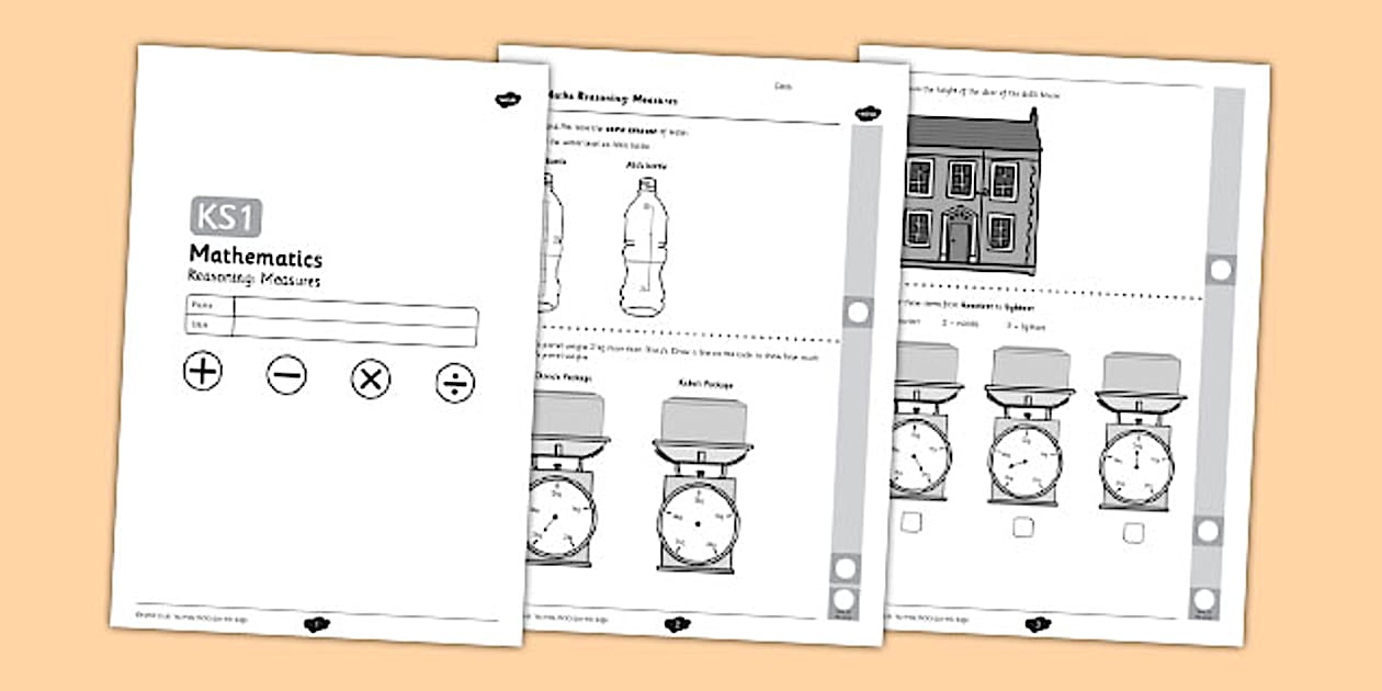 Reasoning Practice Test Measures (teacher made) - Twinkl