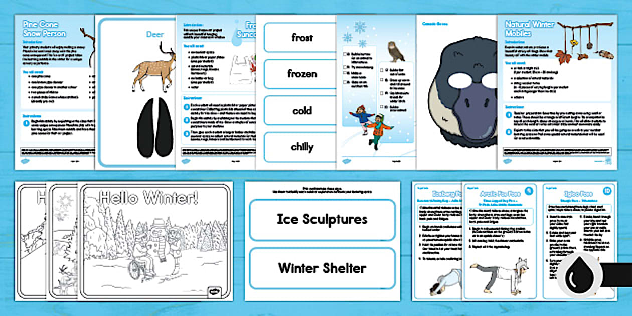 Winter in Canada: Primary Mega Pack (teacher made) - Twinkl