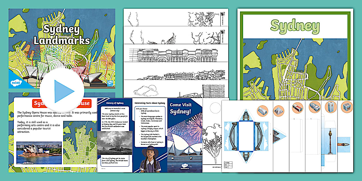 Sydney Landmarks Resource Pack - HASS Year 3 (teacher made)