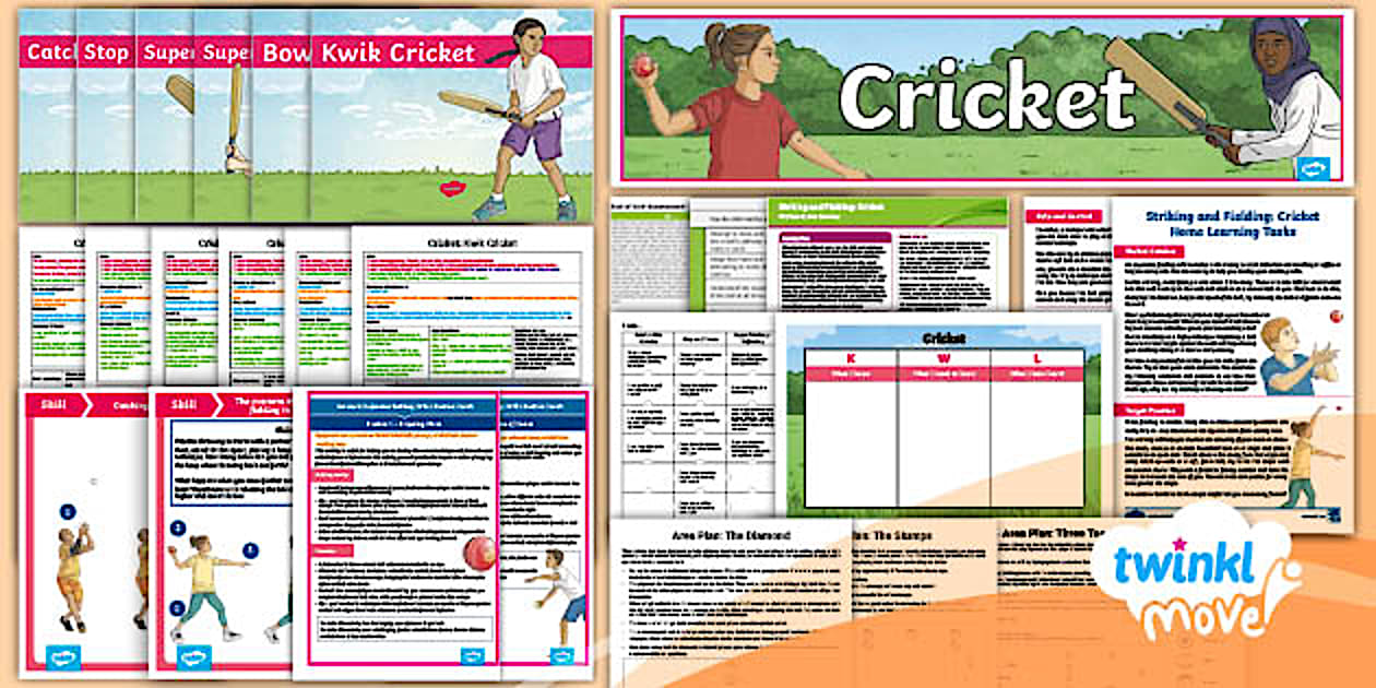 Cricket Lesson Plans I Year 4 I Twinkl Move PE Planning KS2