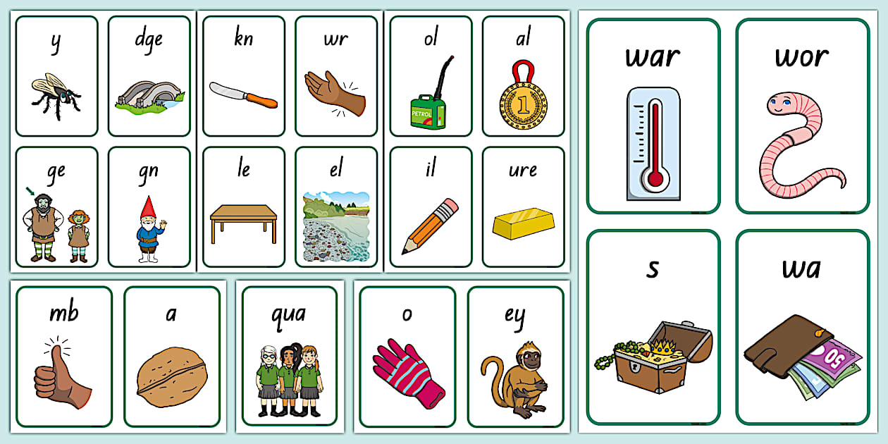 Level 6: Mnemonic Flashcards (teacher made) - Twinkl