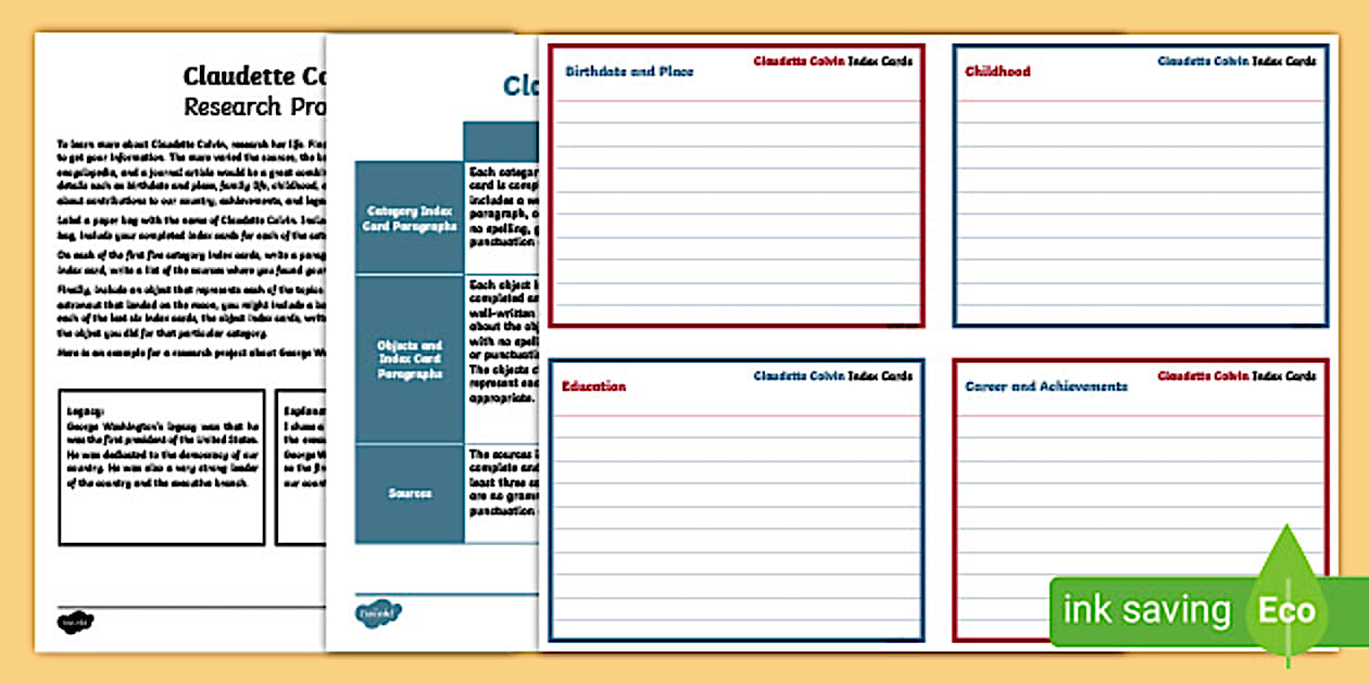 Claudette Colvin Research Worksheet | History | Twinkl USA