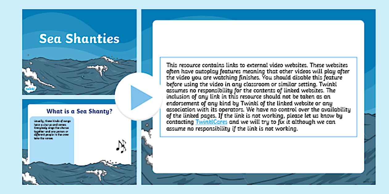 What is a Sea Shanty? CfE PowerPoint (teacher made) - Twinkl