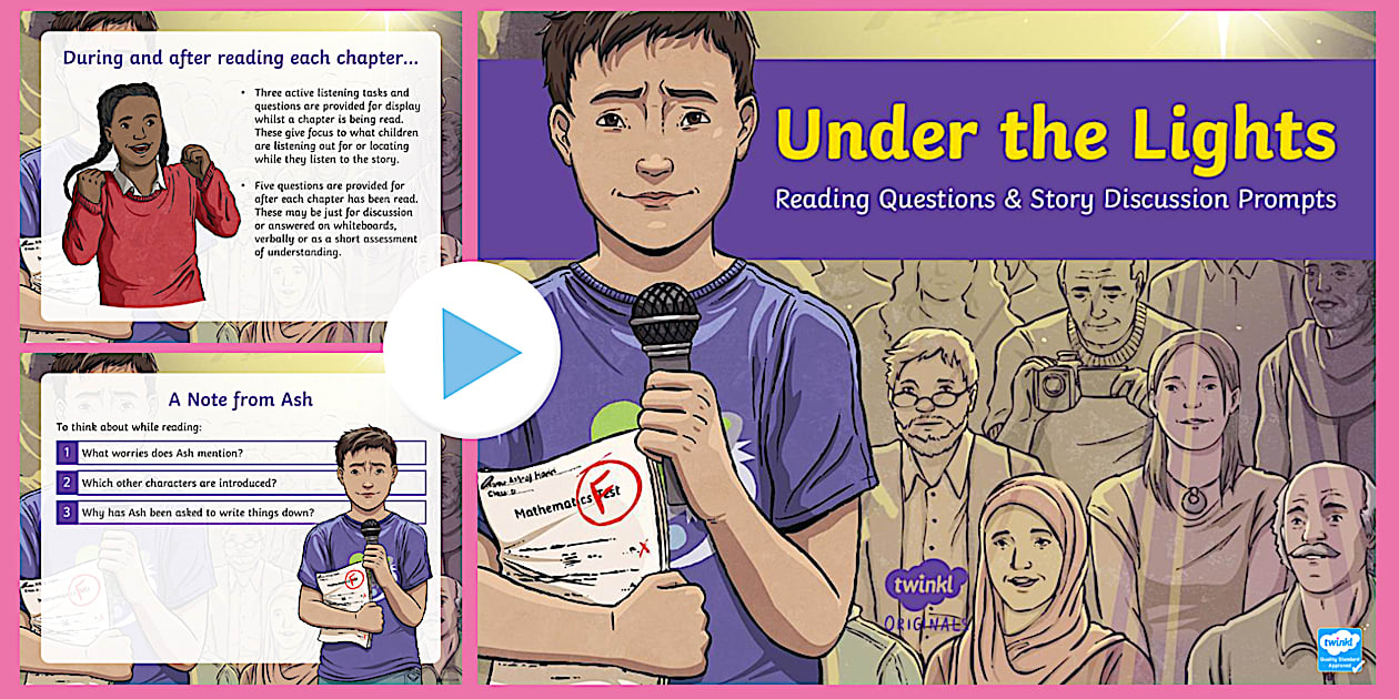 KS2 Mental Health Anxiety Story Reading Questions and Discussion Prompts