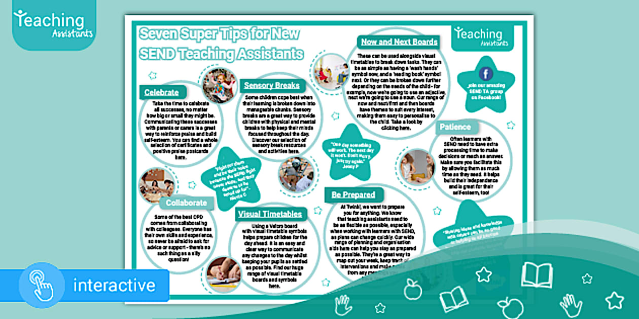 👉 7 Super Tips for SEND TAs (Hecho por educadores)