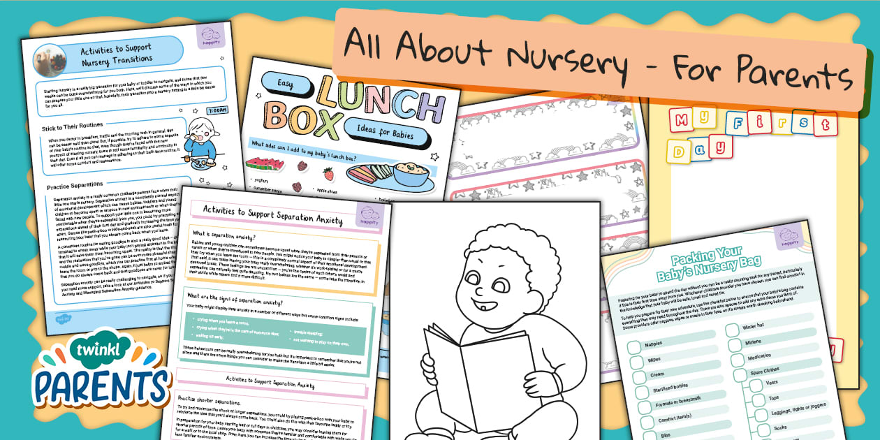 Nursery Transition Pack for Parents