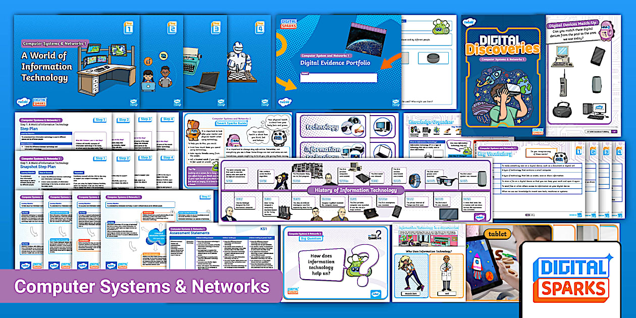 Digital Sparks: Computer Systems and Networks 1: Unit Pack
