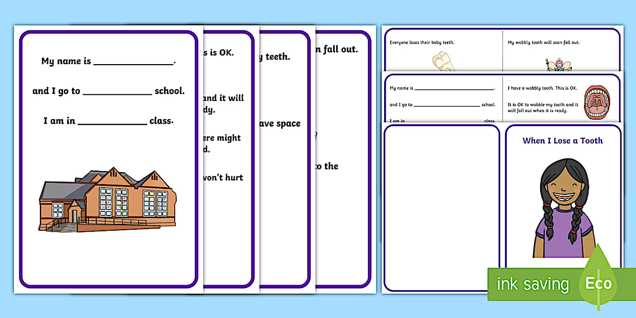 When I Lose a Tooth Social Situation (teacher made) - Twinkl