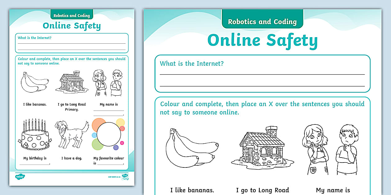 Robotics and Coding - Online Safety (teacher made) - Twinkl