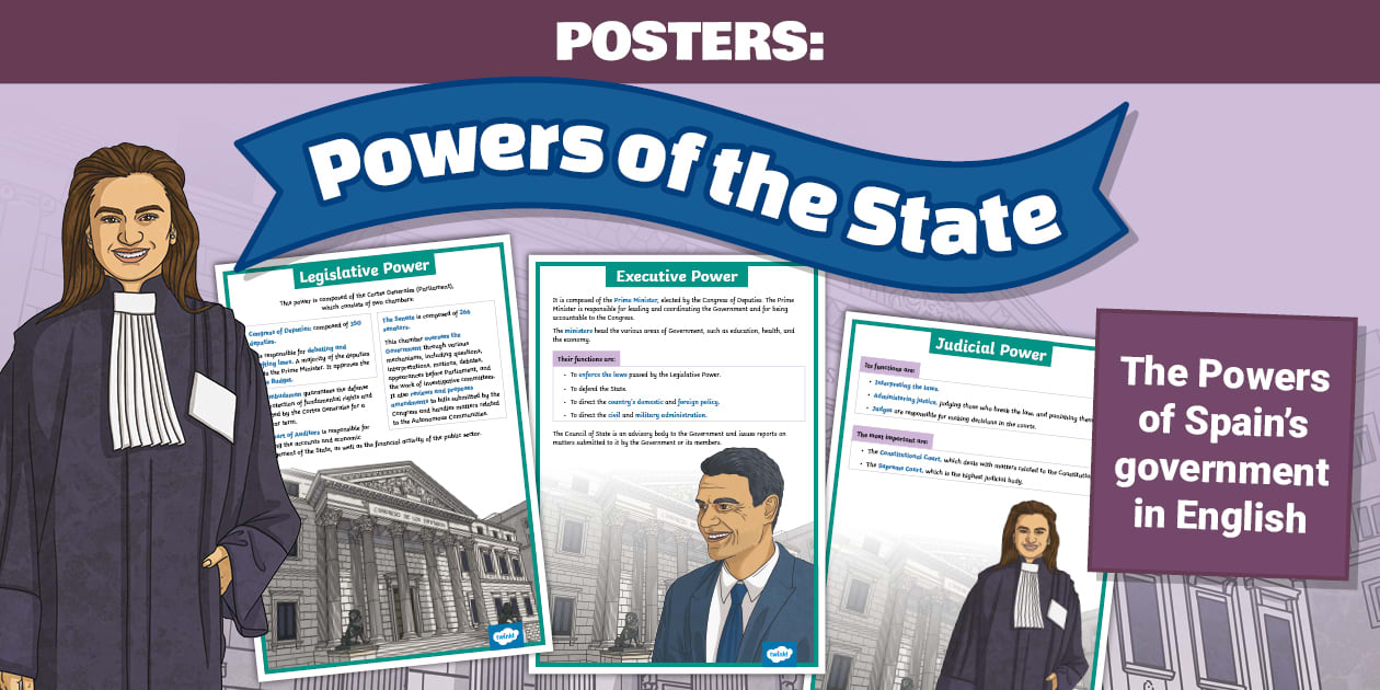 Posters. Powers of the State