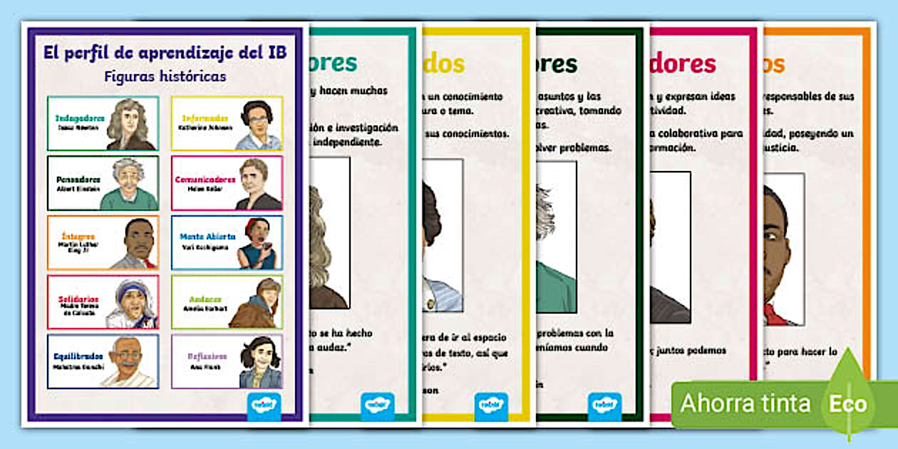 Pósters: Figuras históricas - PEP (PYP) (teacher made)