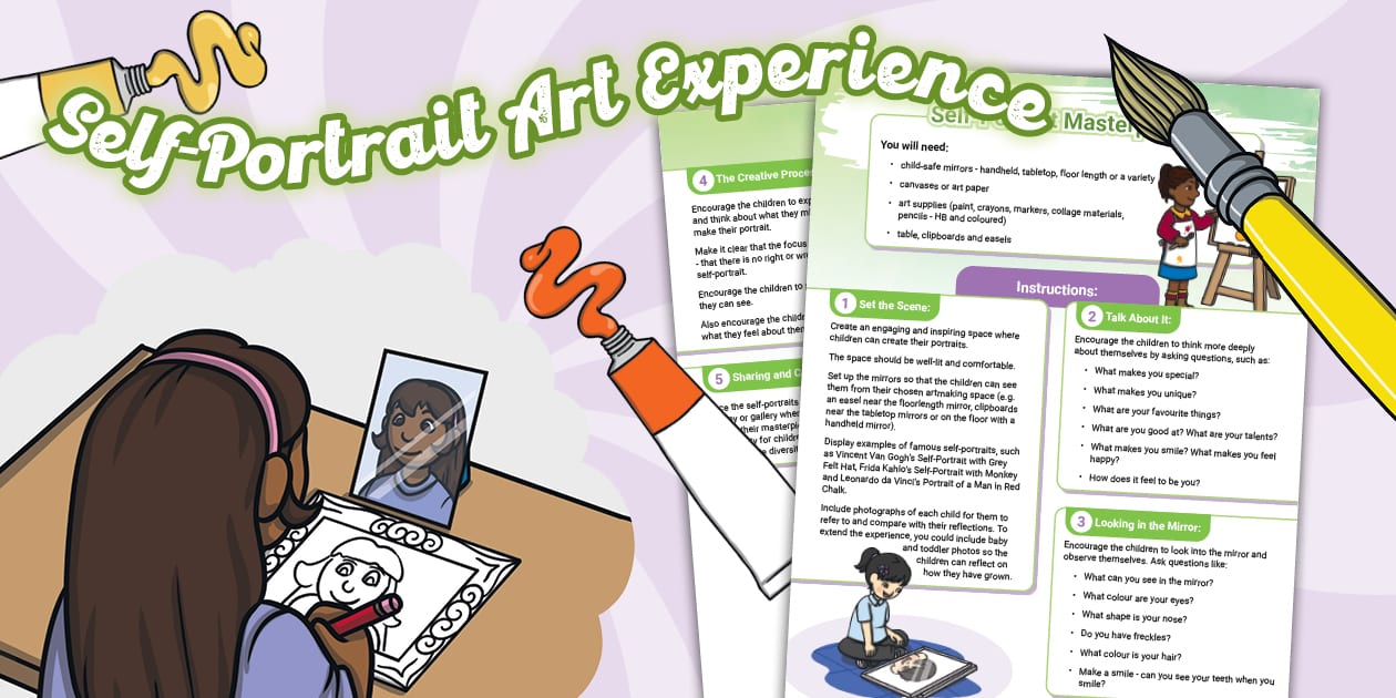 Self-Portrait Art Experience