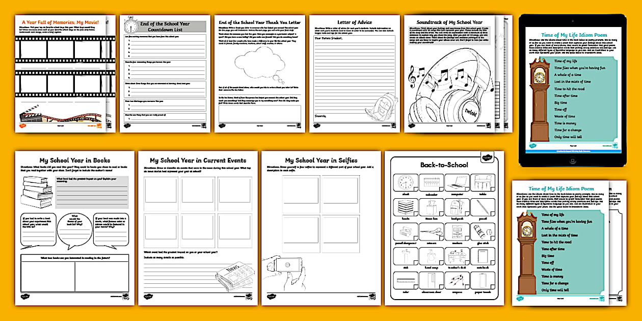 End of School Year Activity Pack | Resources | Twinkl USA