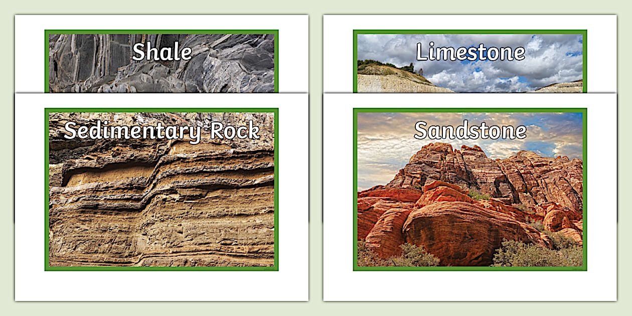 Gr 5: NS and Tech: Sedimentary Rock: Display Pictures