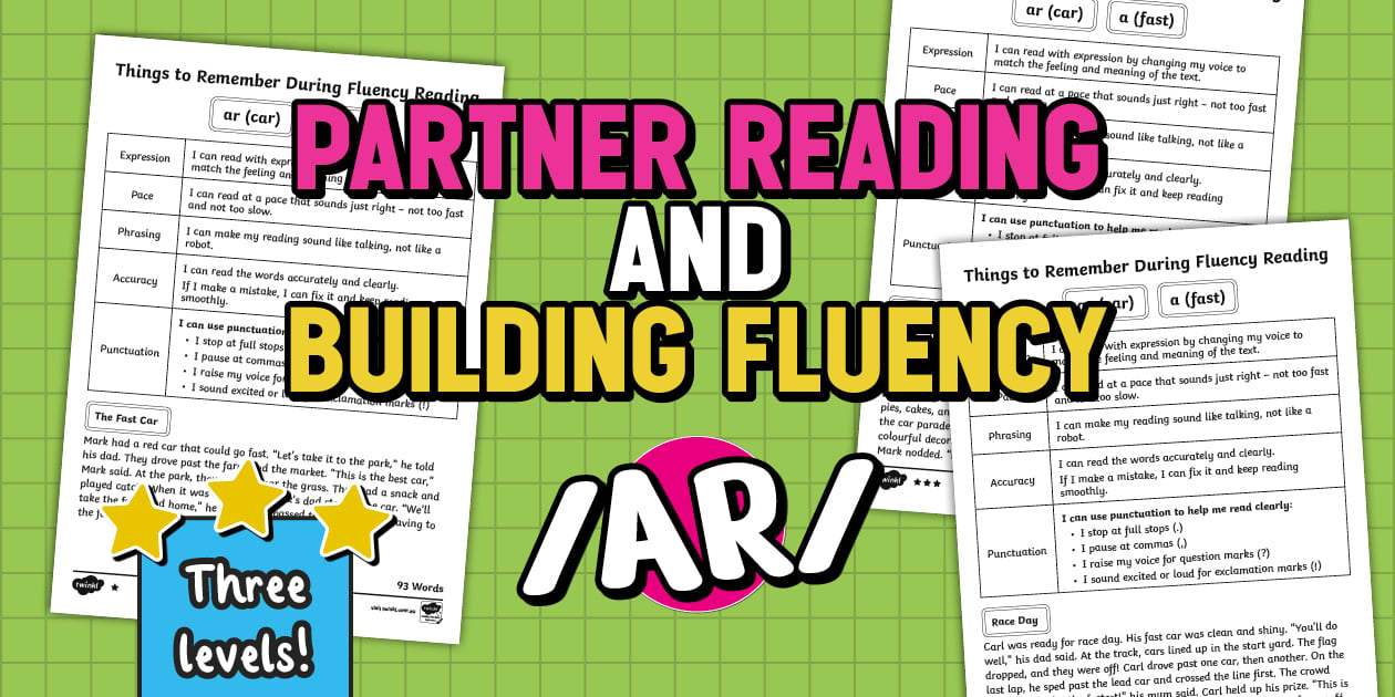 Partner Reading and Building Fluency - /AR/