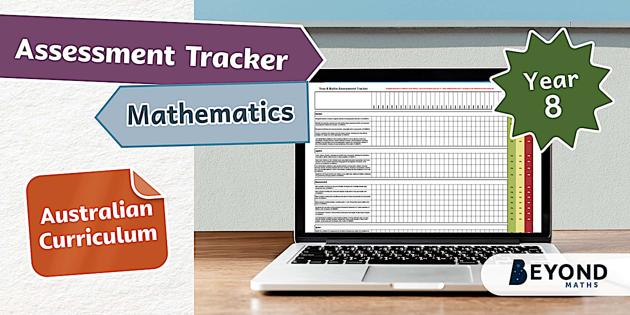 Year 8 Maths Assessment Tracker