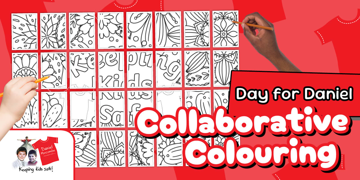 Day For Daniel Collaborative Colouring