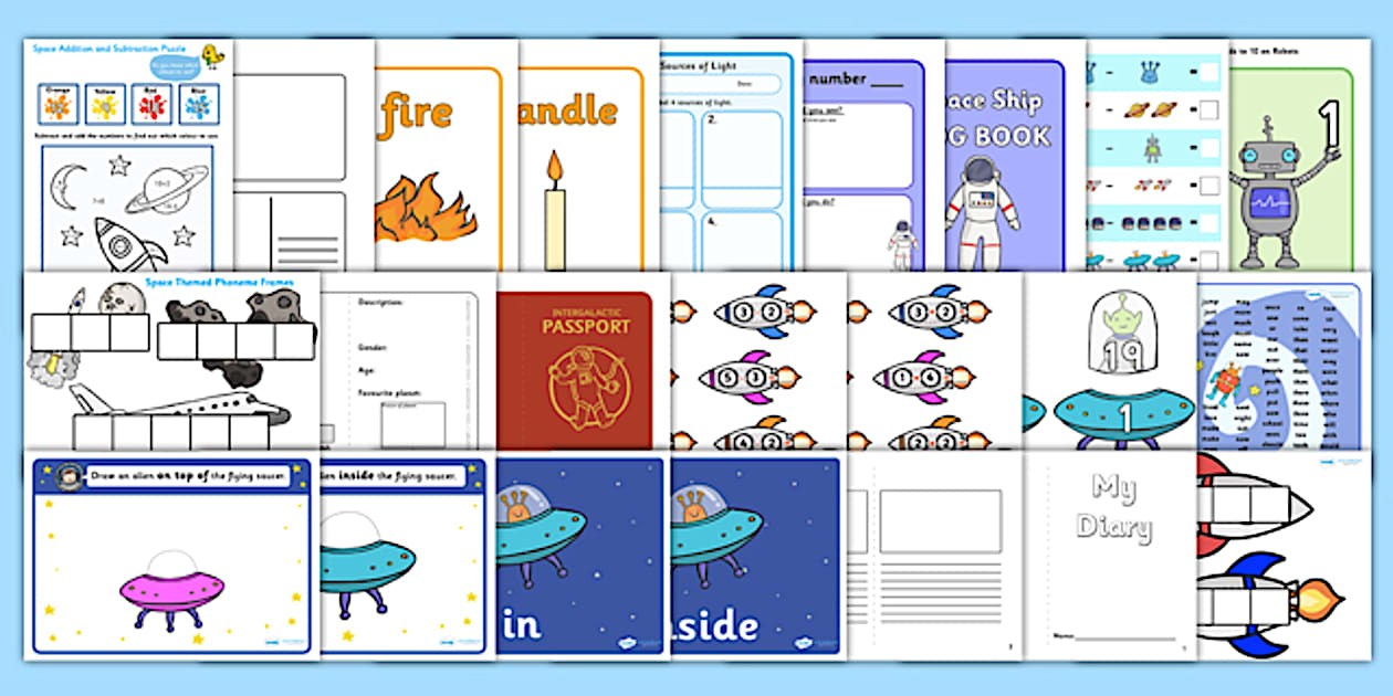 Space KS1 Resources and Lesson Plan Ideas Pack - Twinkl