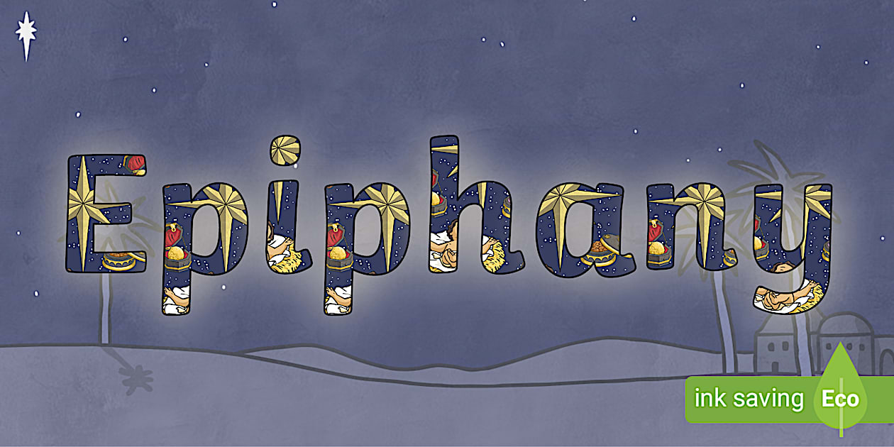 Epiphany Lettering | 3rd Grade Resource | Twinkl USA