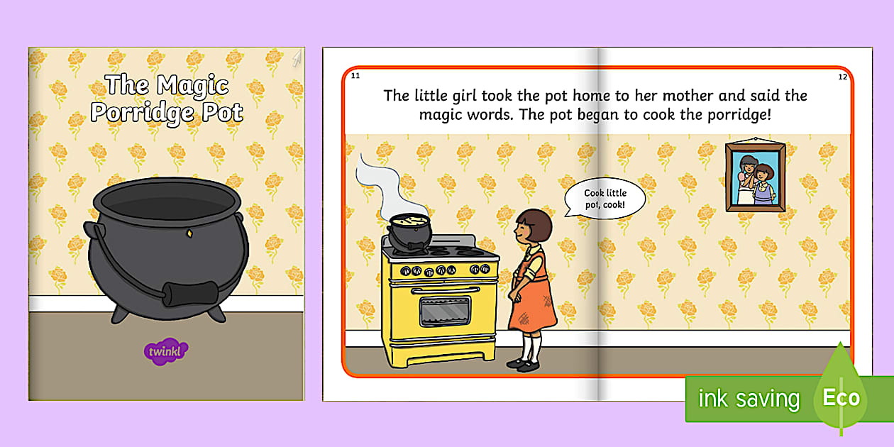 The Magic Porridge Pot eBook (teacher made) - Twinkl