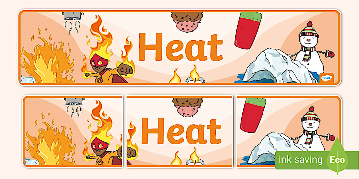 Heat (Display Banner). (teacher made) - Twinkl