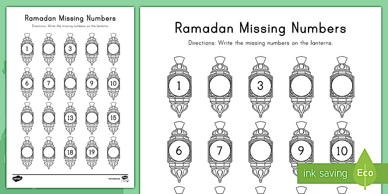 Ramadan Math Worksheet | 2nd Grade Resource | Twinkl USA