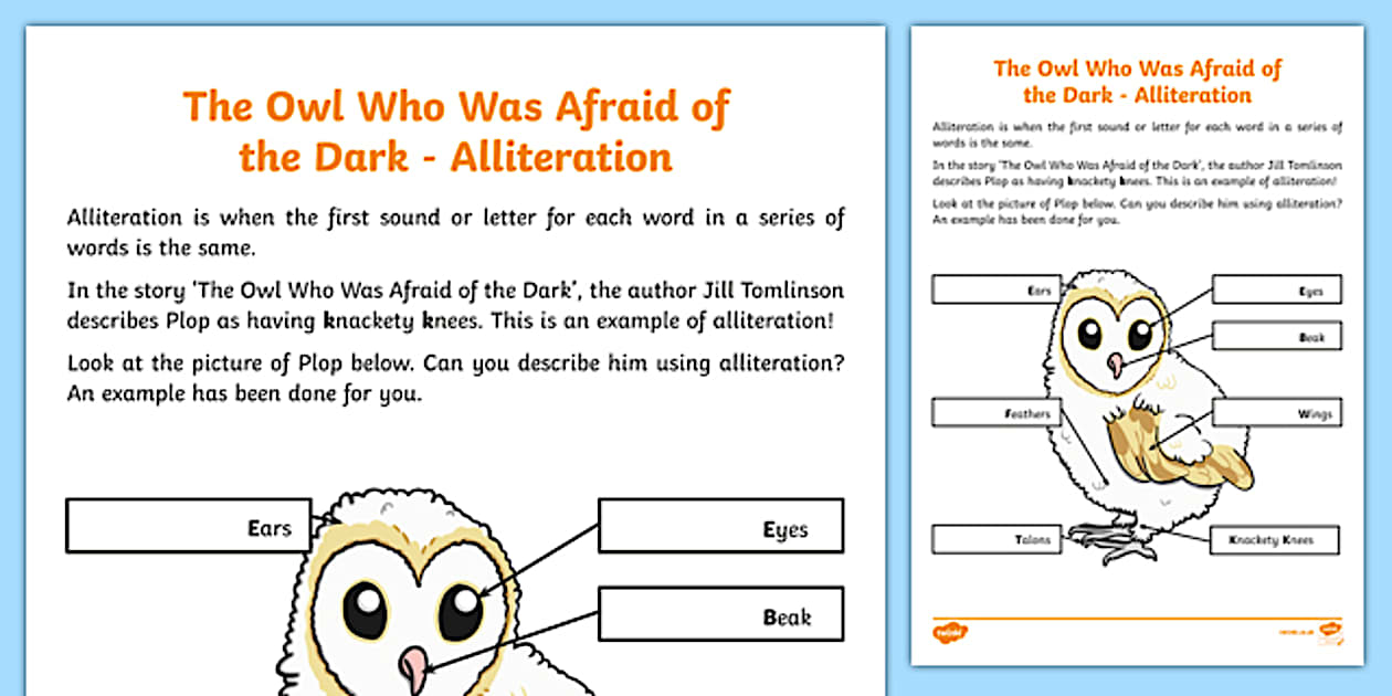 Alliteration Worksheet | Primary Resources | Twinkl - Twinkl
