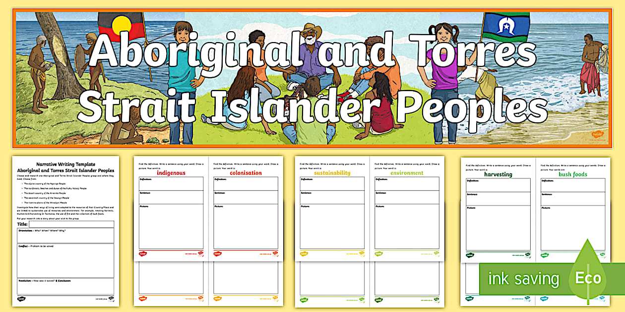 Aboriginal and Torres Strait Islander Peoples Writing Lesson Pack