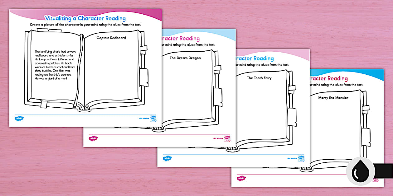 Reading Comprehension: Visualizing a Character Reading