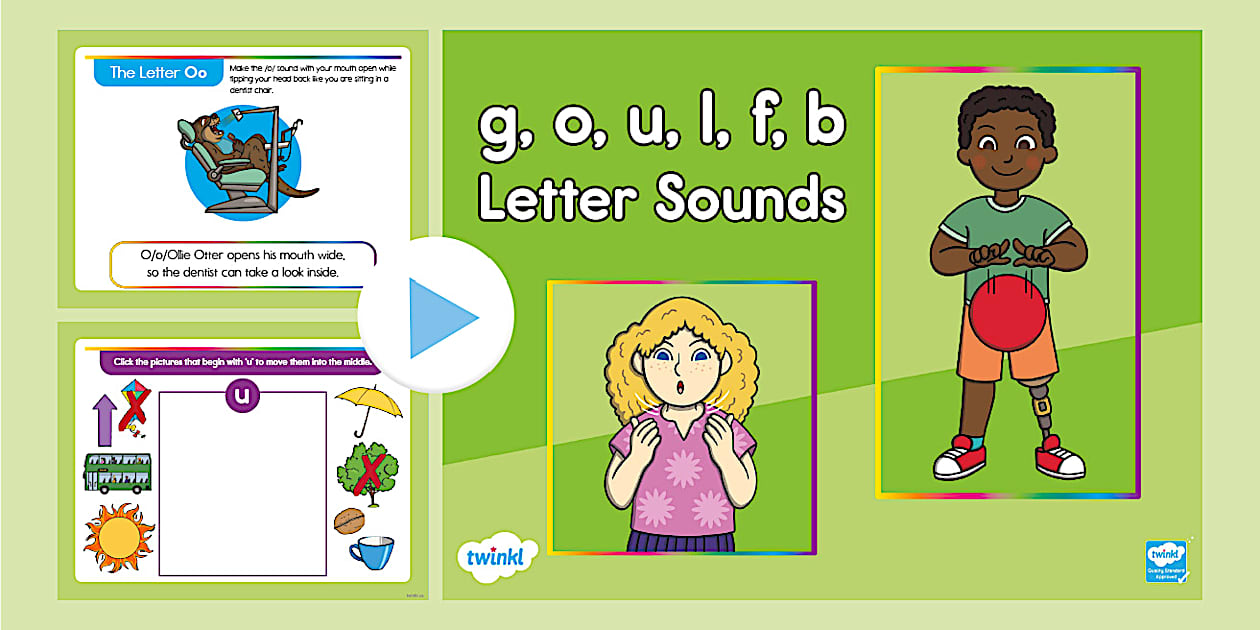 Phonics Canada Group 3 (g, o, u, l, f, b) Phonics PowerPoint
