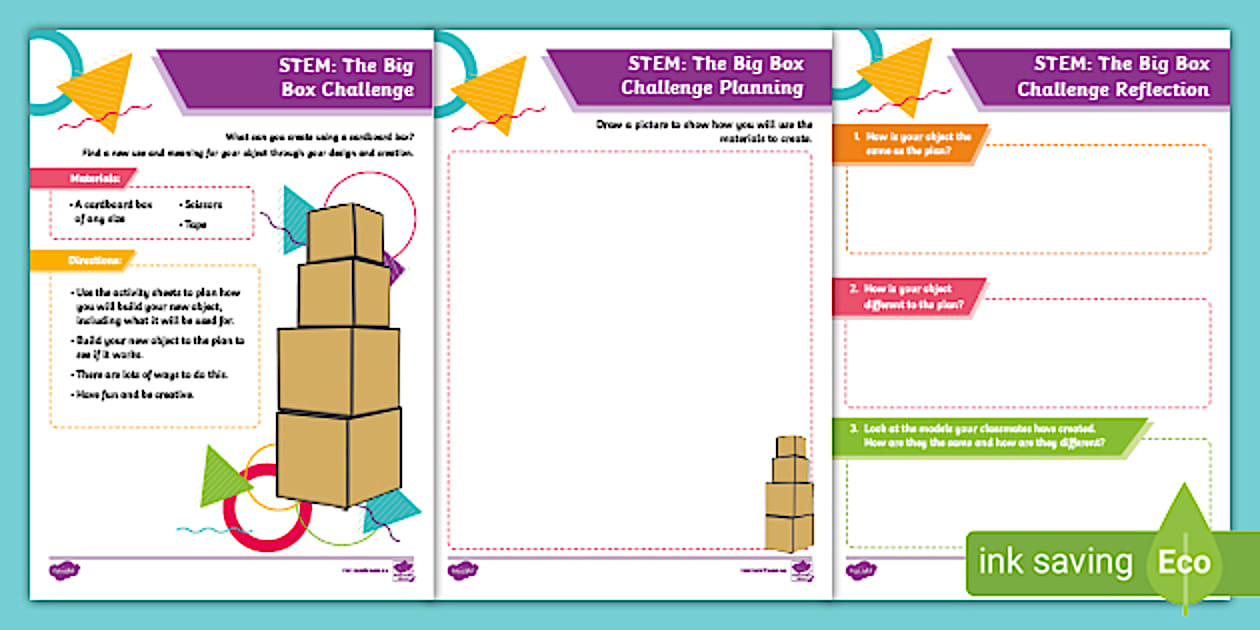 STEM: The Big Box Challenge (teacher made) - Twinkl