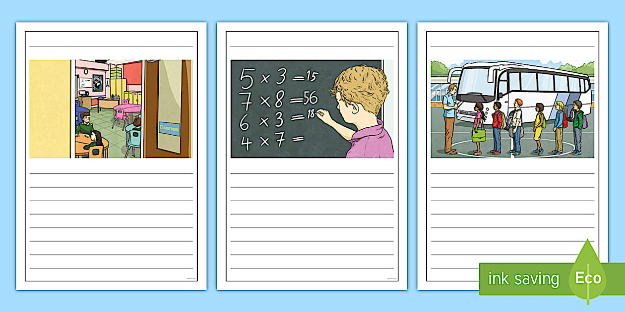 KS2 Back to School Writing Frames (teacher made) - Twinkl