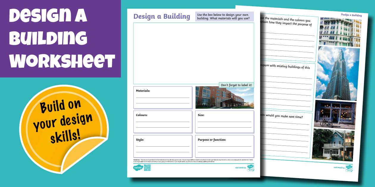 Design a Building Worksheet